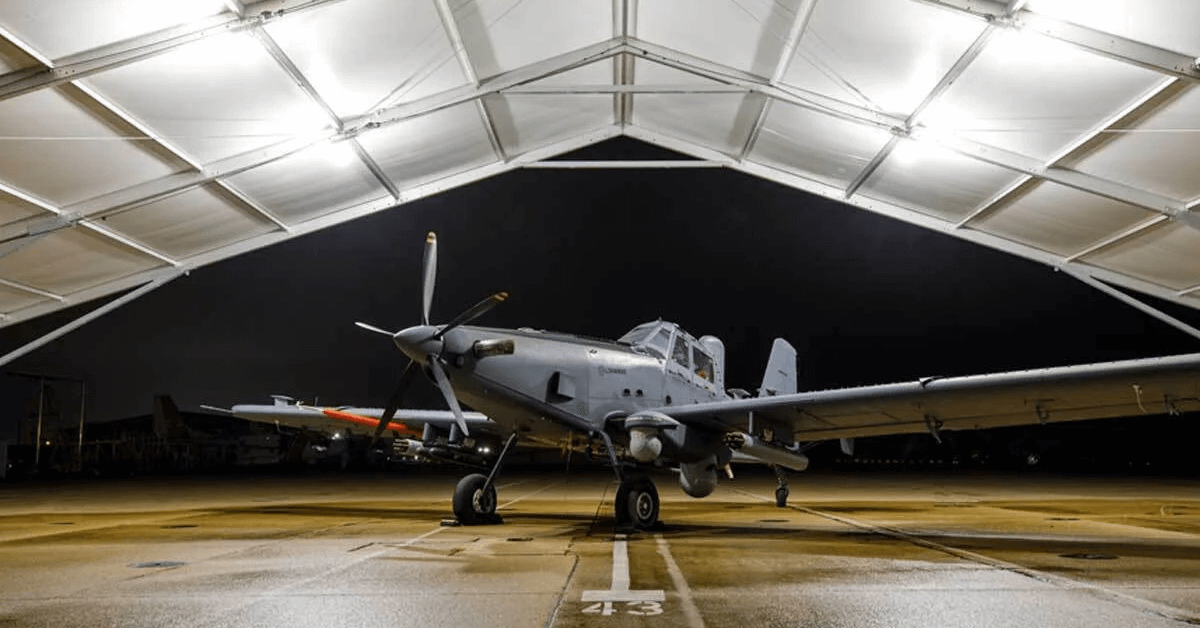 AFSOC Receives First Missionized OA-1K Skyraider II