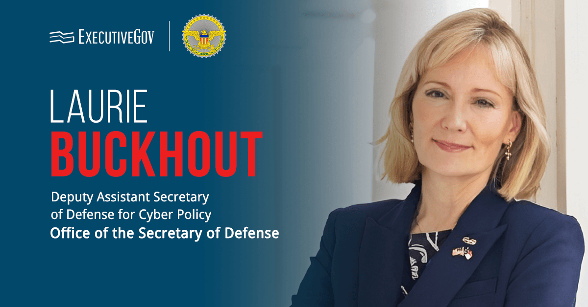 Laurie Buckhout Appointed DOD Cyber Deputy Asst. Secretary