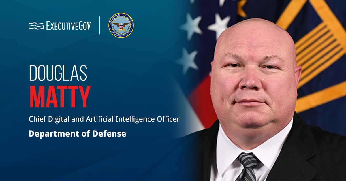 Douglas Matty Named DOD Chief Digital & AI Officer