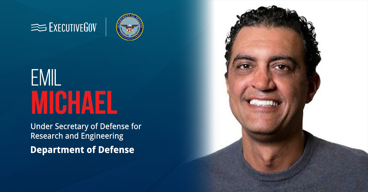 Emil Michael Confirmed as DOD Under Secretary for R&E