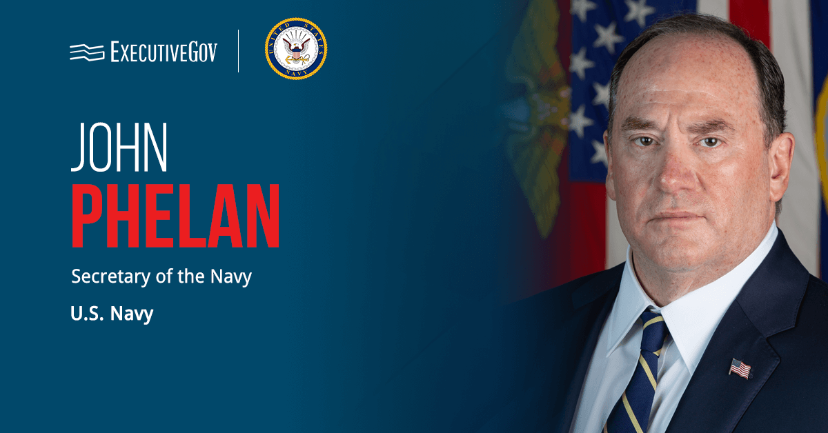 Navy Secretary John Phelan Names Readiness as Top Priority
