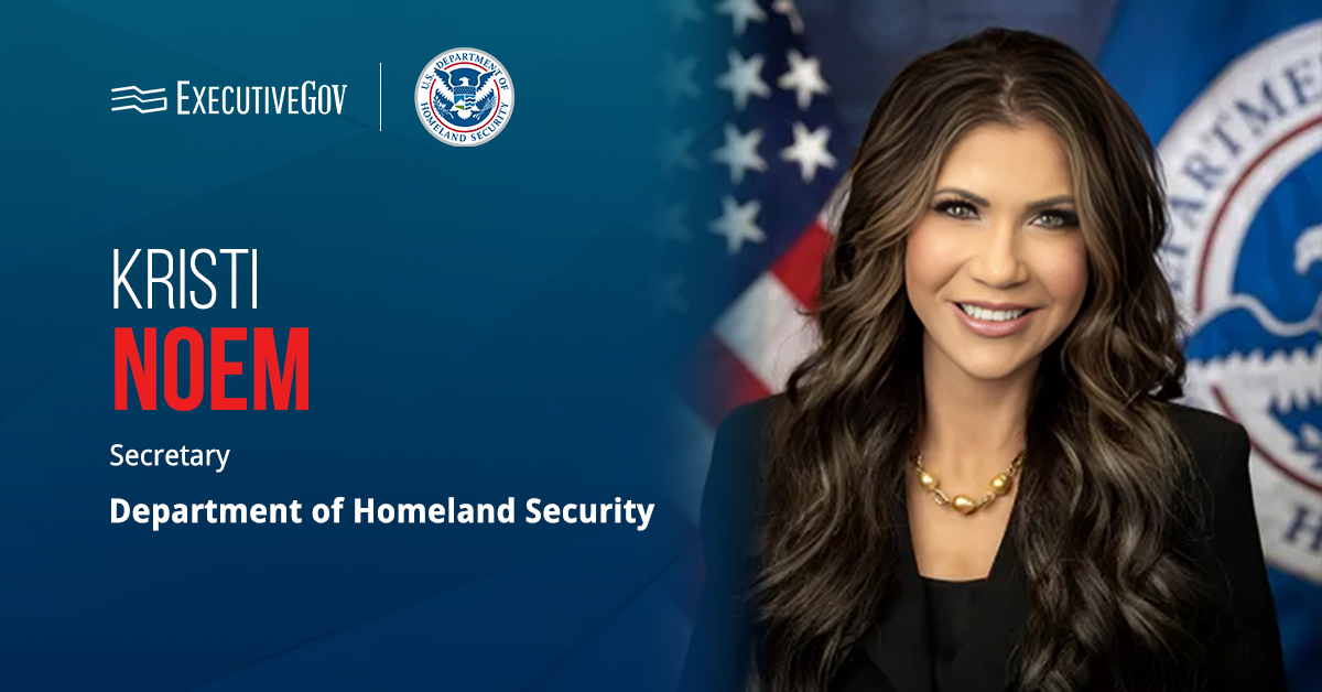 Kristi Noem Names President's Pick to Lead Coast Guard